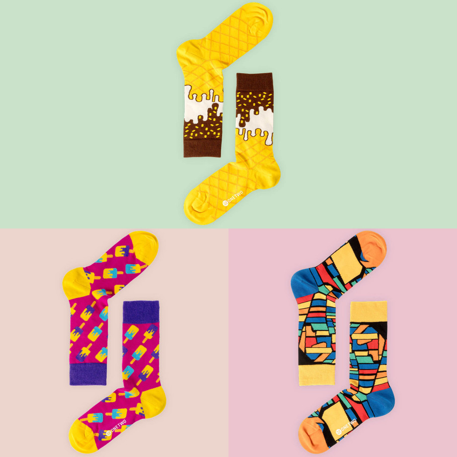 One Two Sock - Rich & Colorful Socks - Touch of Modern