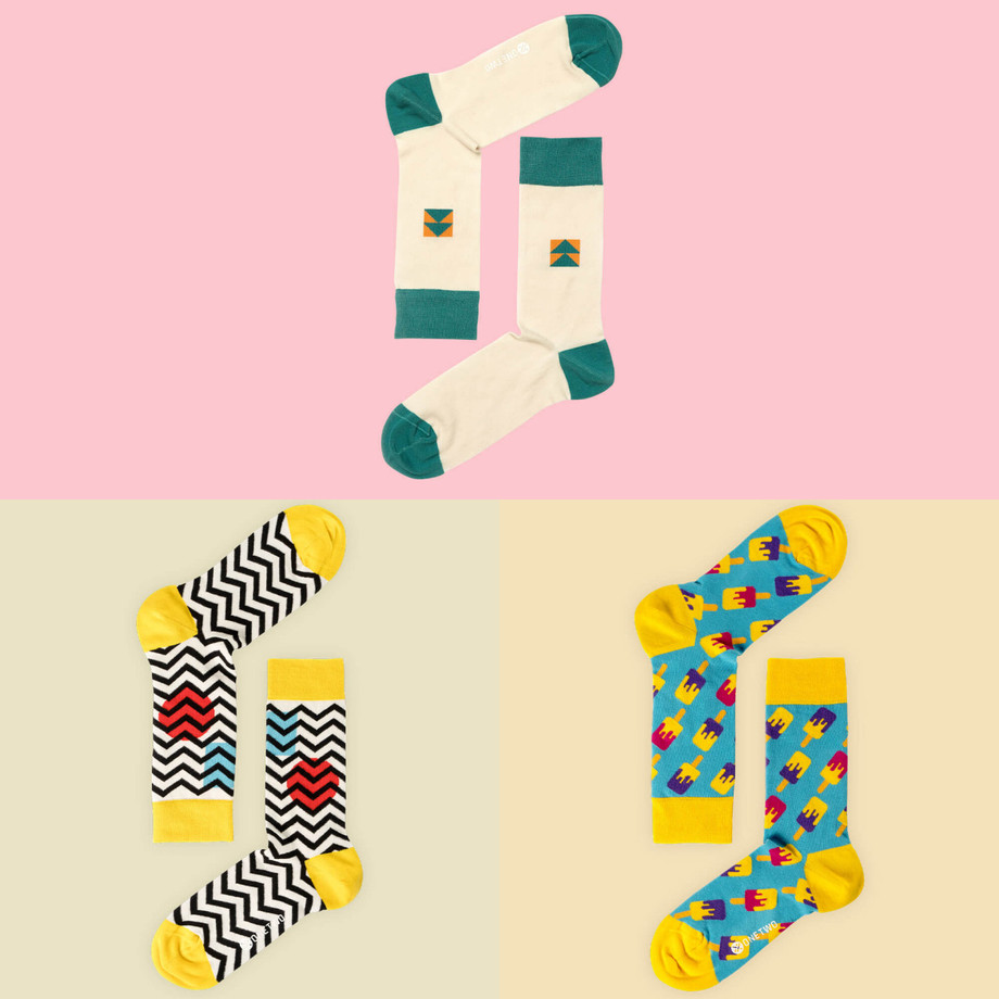 One Two Sock - Rich & Colorful Socks - Touch of Modern
