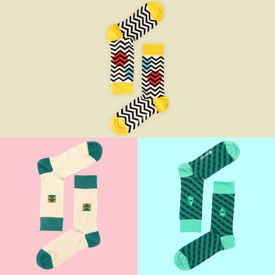 One Two Sock - Rich & Colorful Socks - Touch of Modern