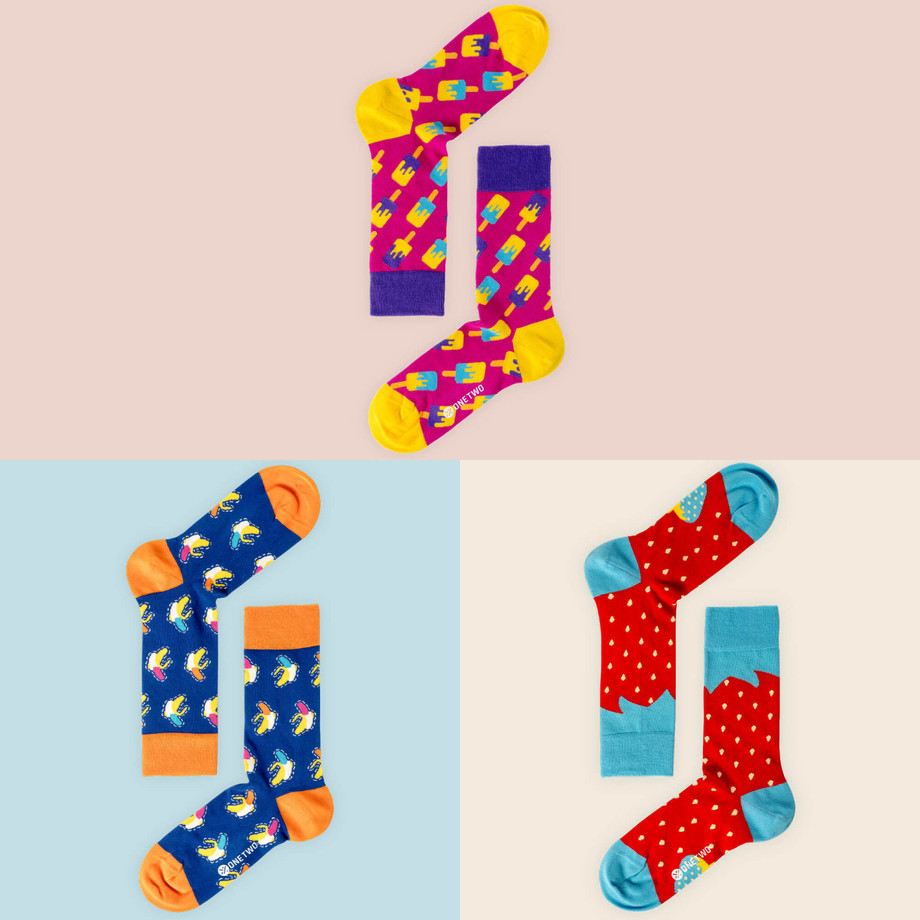 One Two Sock - Rich & Colorful Socks - Touch of Modern