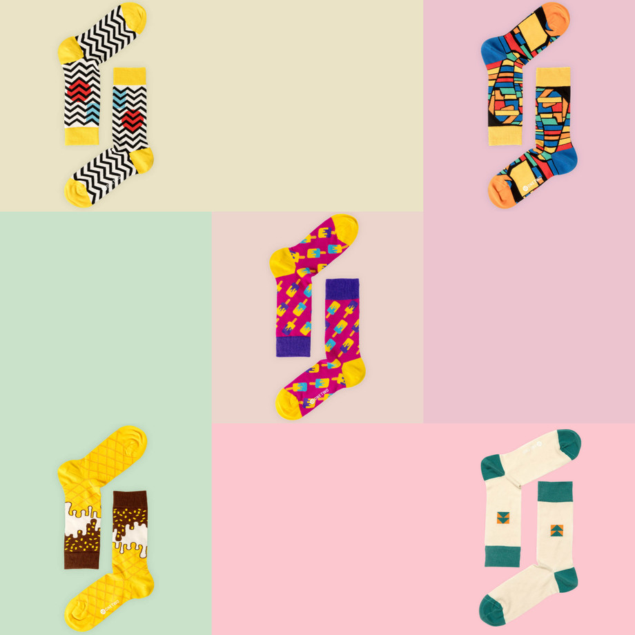 One Two Sock - Rich & Colorful Socks - Touch of Modern