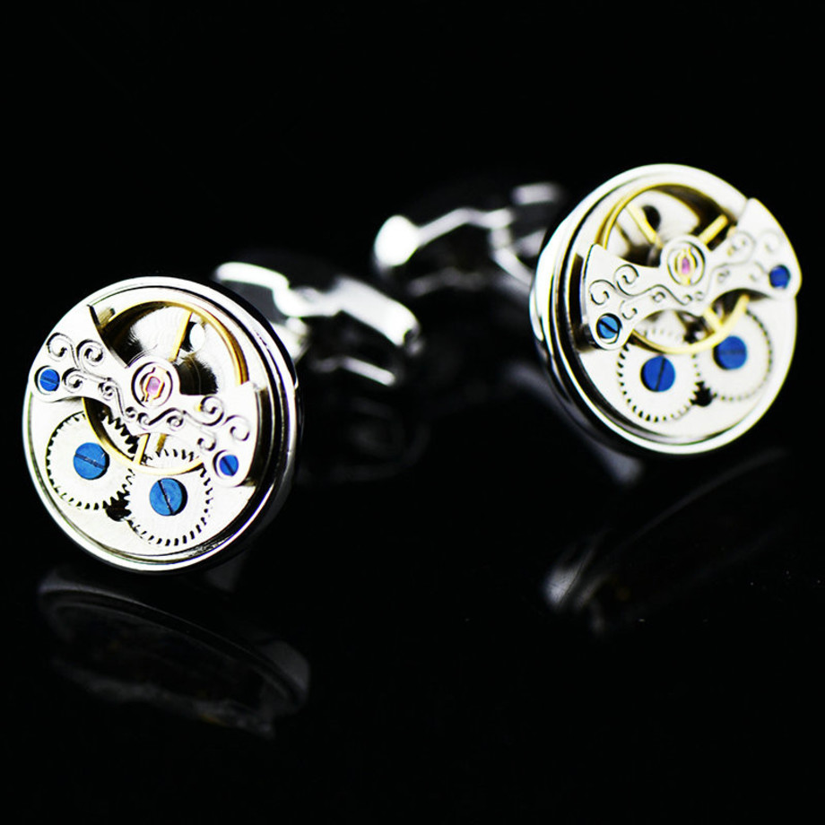Blanc - Skeleton Watch Cufflinks - Touch of Modern