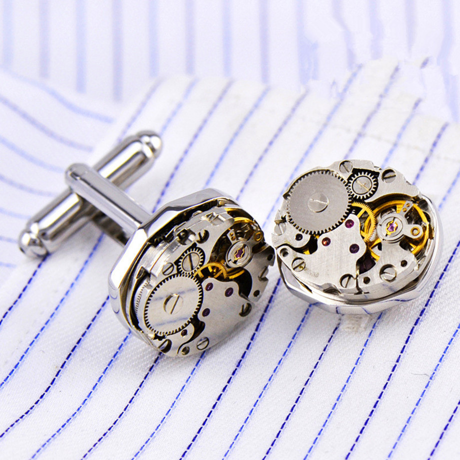 Blanc - Skeleton Watch Cufflinks - Touch of Modern