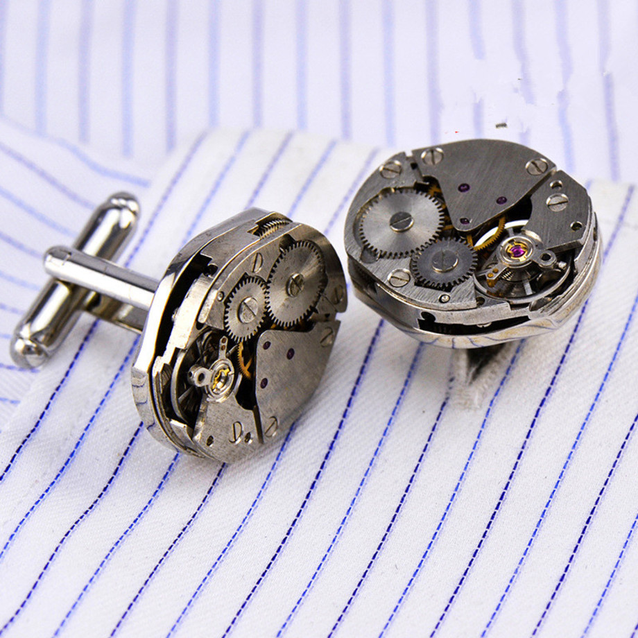 Blanc - Skeleton Watch Cufflinks - Touch of Modern