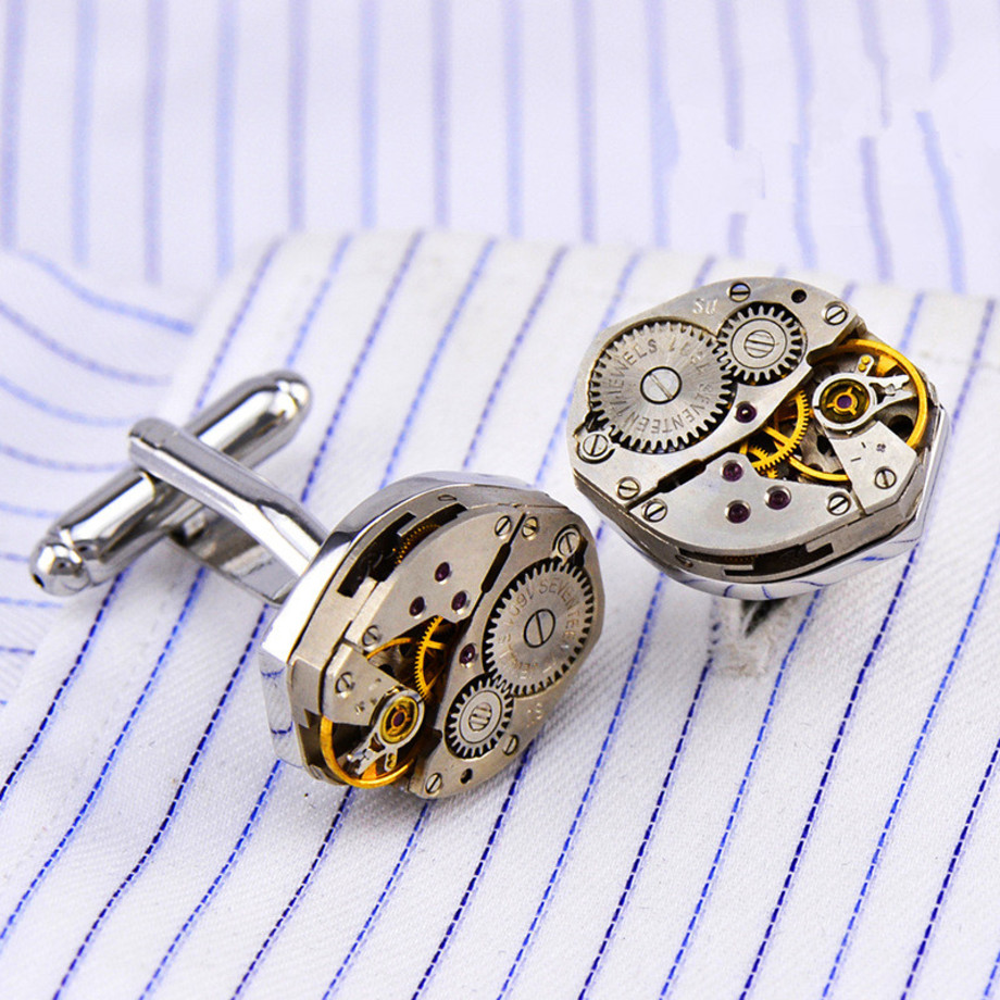 Blanc - Skeleton Watch Cufflinks - Touch of Modern