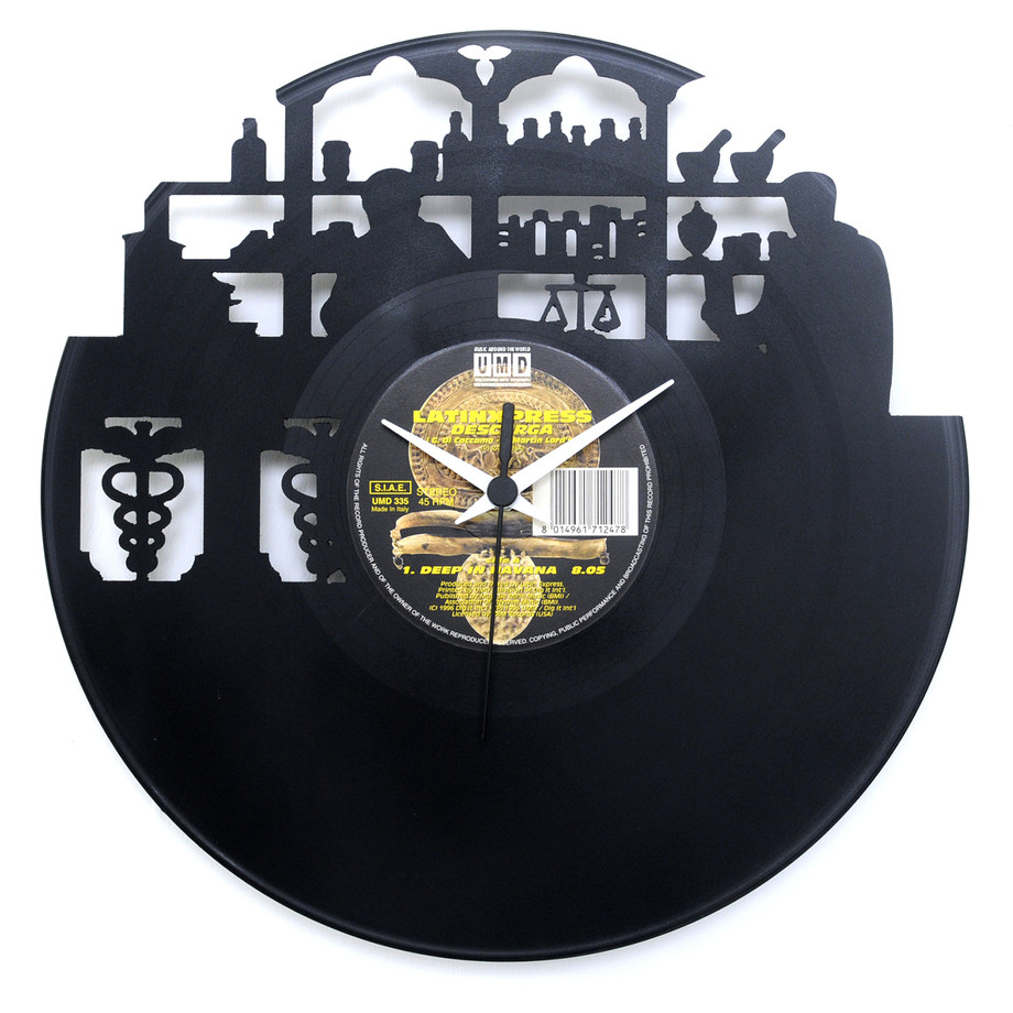 Vinyluse - Laser Cut Vinyl Record Clocks - Touch of Modern