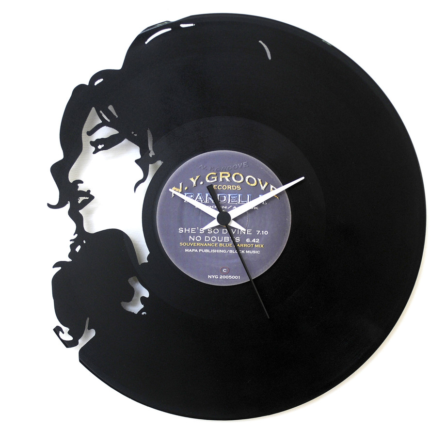 Vinyluse - Laser Cut Vinyl Record Clocks - Touch of Modern