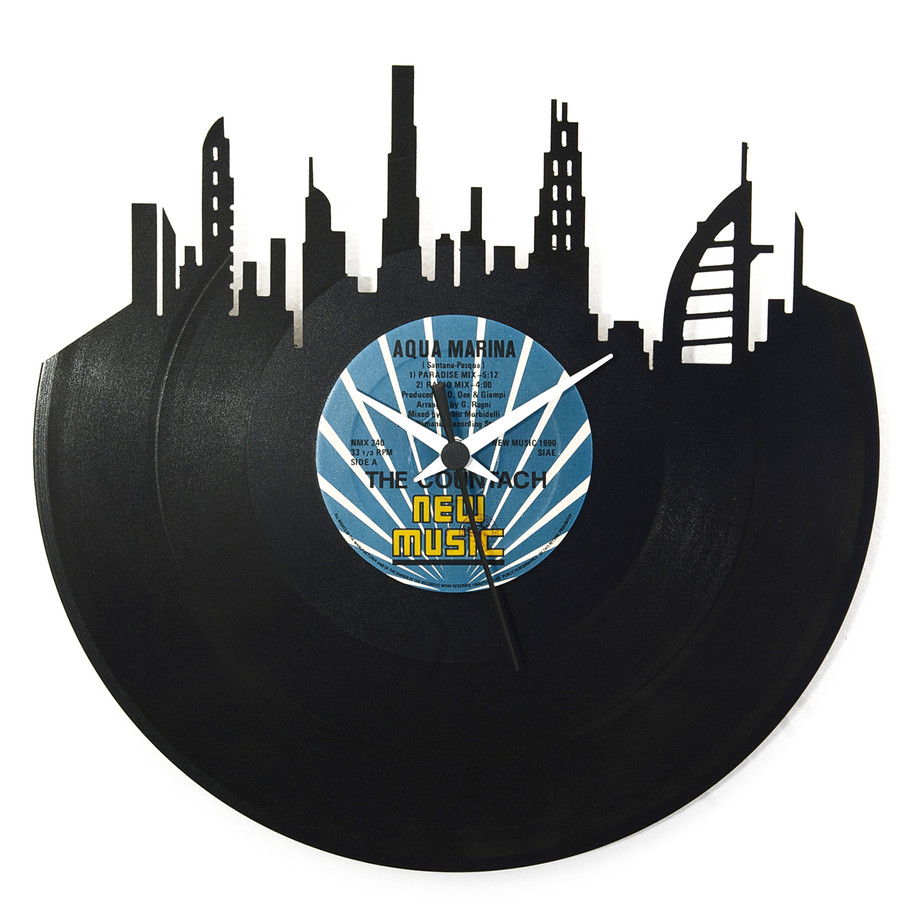 Vinyluse - Laser Cut Vinyl Record Clocks - Touch of Modern