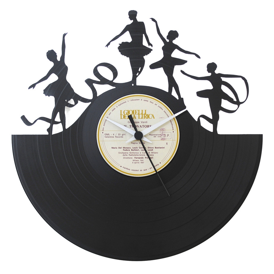 Vinyluse - Laser Cut Vinyl Record Clocks - Touch of Modern