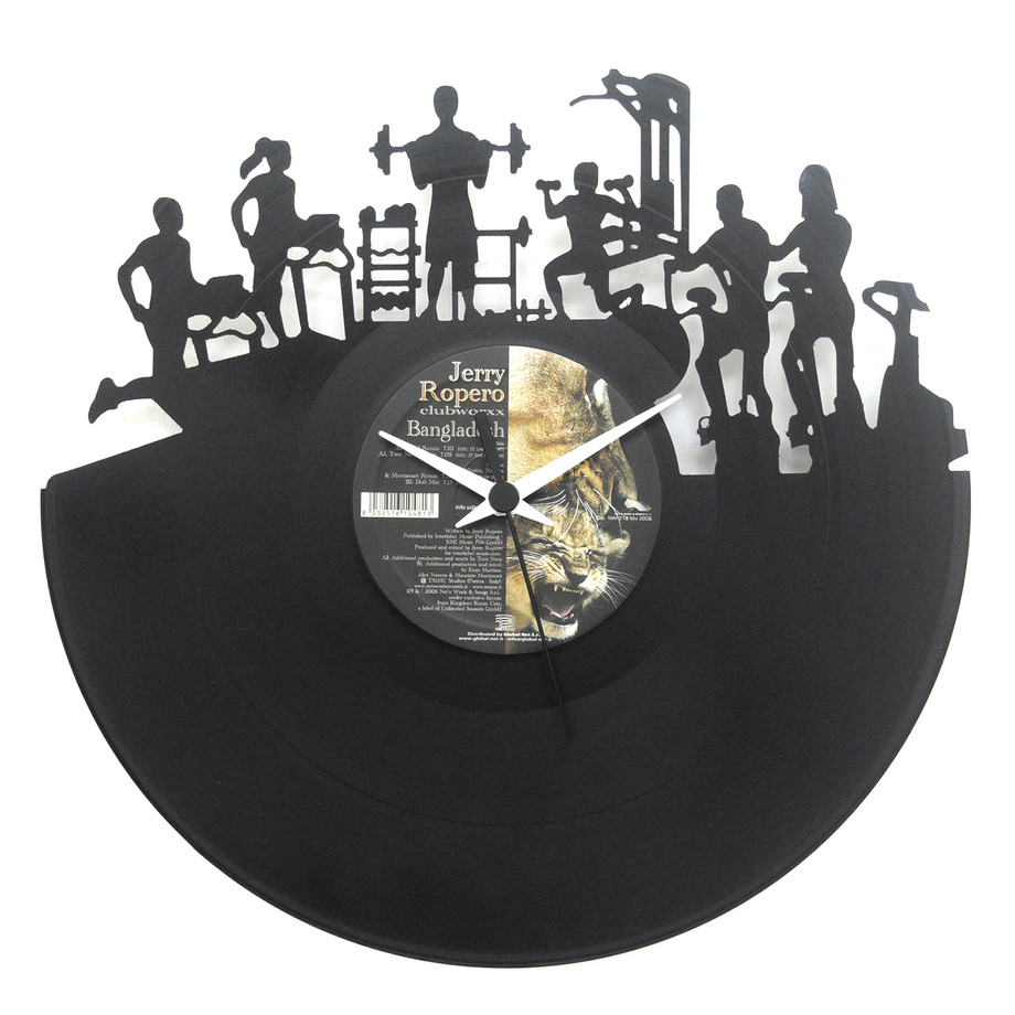 Vinyluse - Laser Cut Vinyl Record Clocks - Touch of Modern