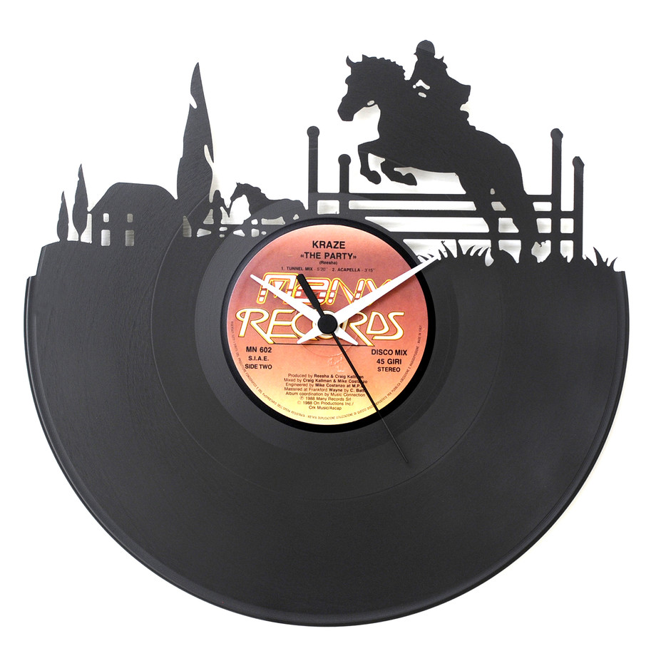 Vinyluse - Laser Cut Vinyl Record Clocks - Touch of Modern
