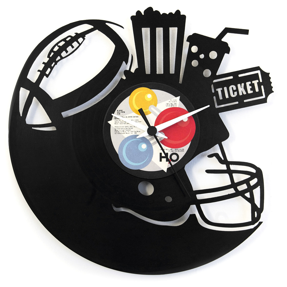 Vinyluse - Laser Cut Vinyl Record Clocks - Touch of Modern