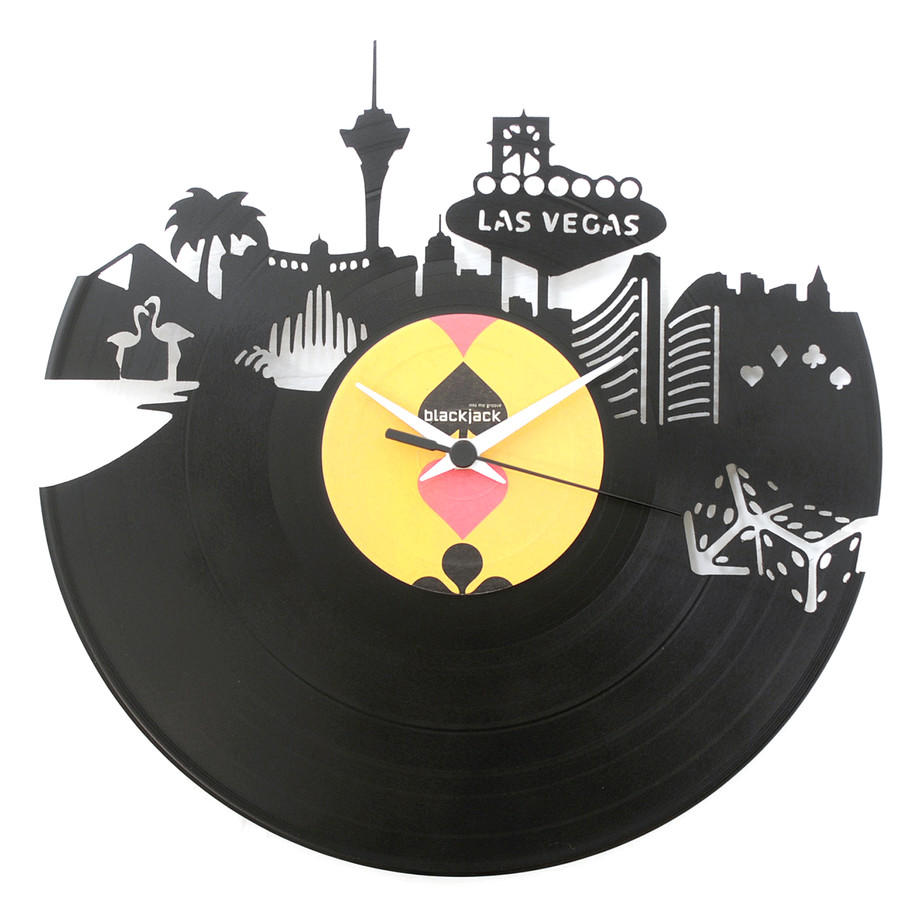 Vinyluse - Laser Cut Vinyl Record Clocks - Touch of Modern