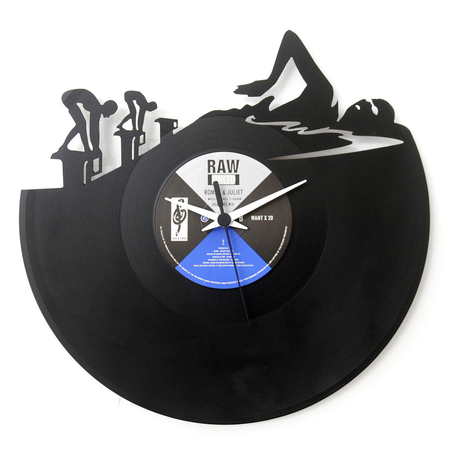 Vinyluse - Laser Cut Vinyl Record Clocks - Touch of Modern