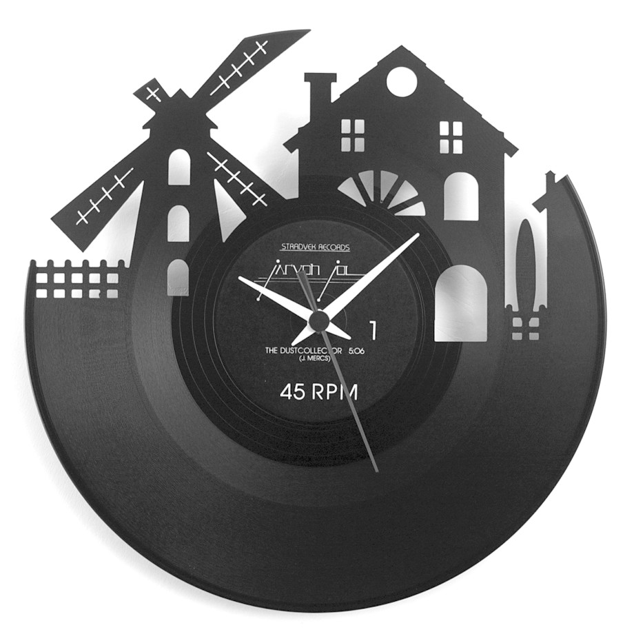 Vinyluse - Laser Cut Vinyl Record Clocks - Touch of Modern