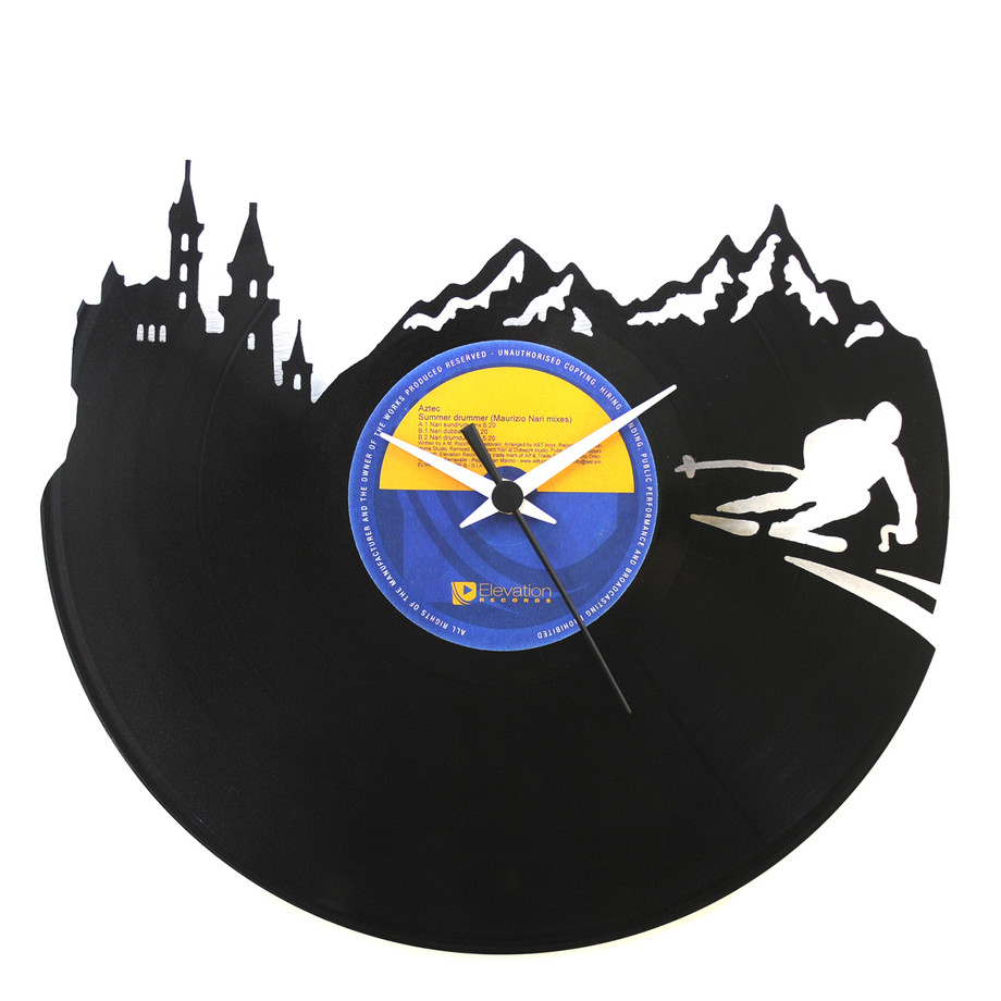 Vinyluse - Laser Cut Vinyl Record Clocks - Touch of Modern