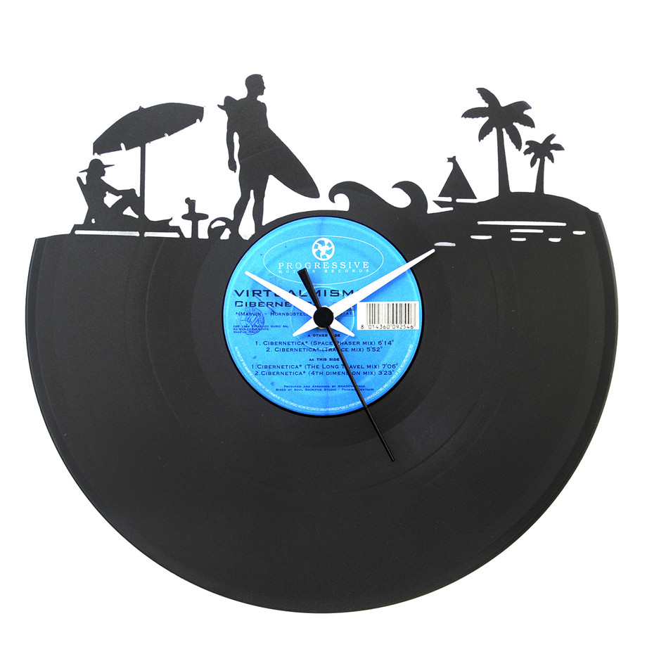 Vinyluse - Laser Cut Vinyl Record Clocks - Touch of Modern