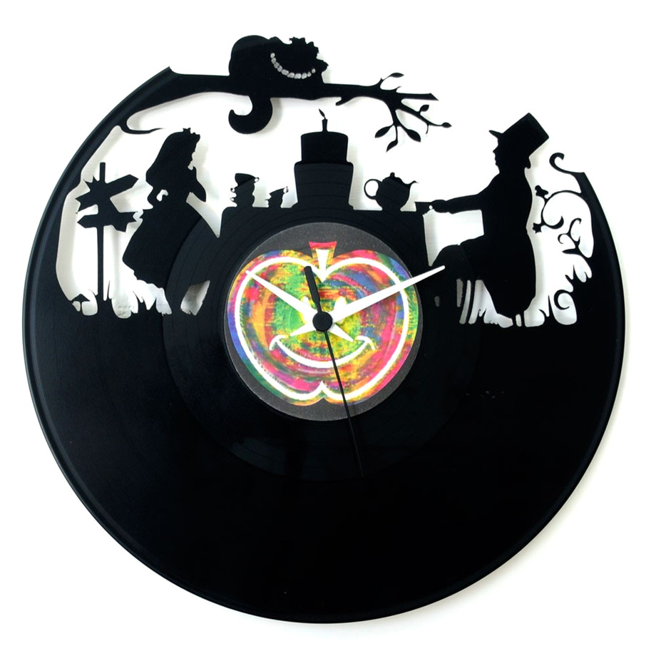 Vinyluse - Laser Cut Vinyl Record Clocks - Touch of Modern