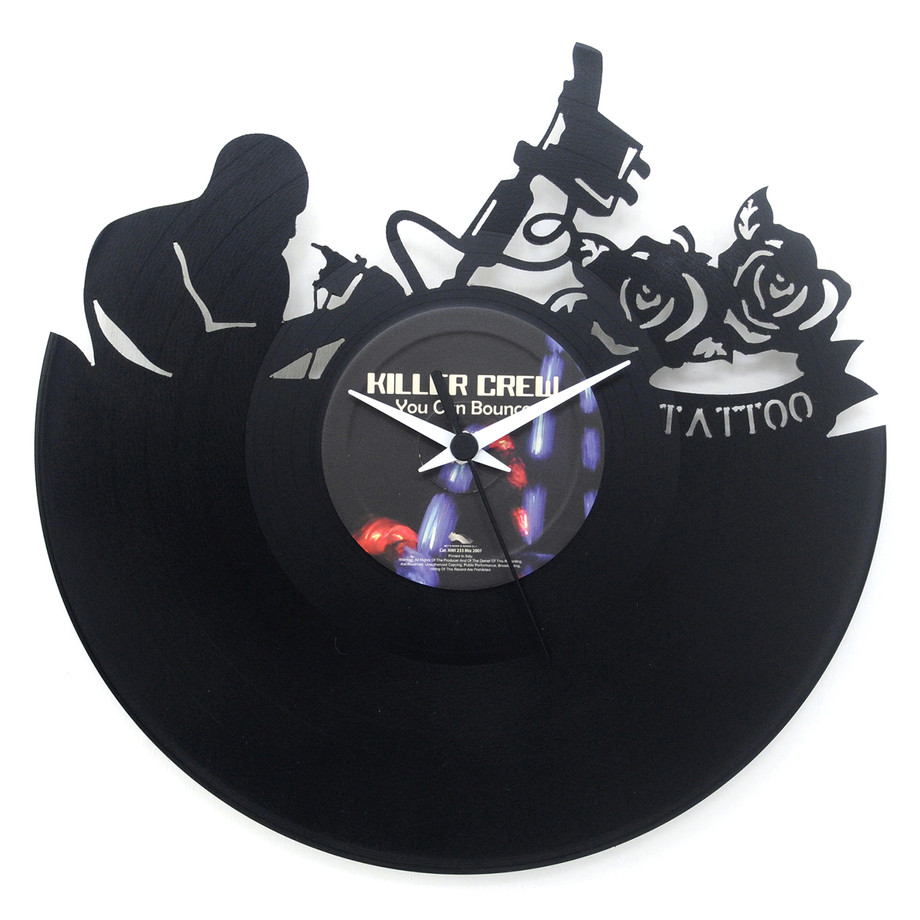 Vinyluse - Laser Cut Vinyl Record Clocks - Touch of Modern