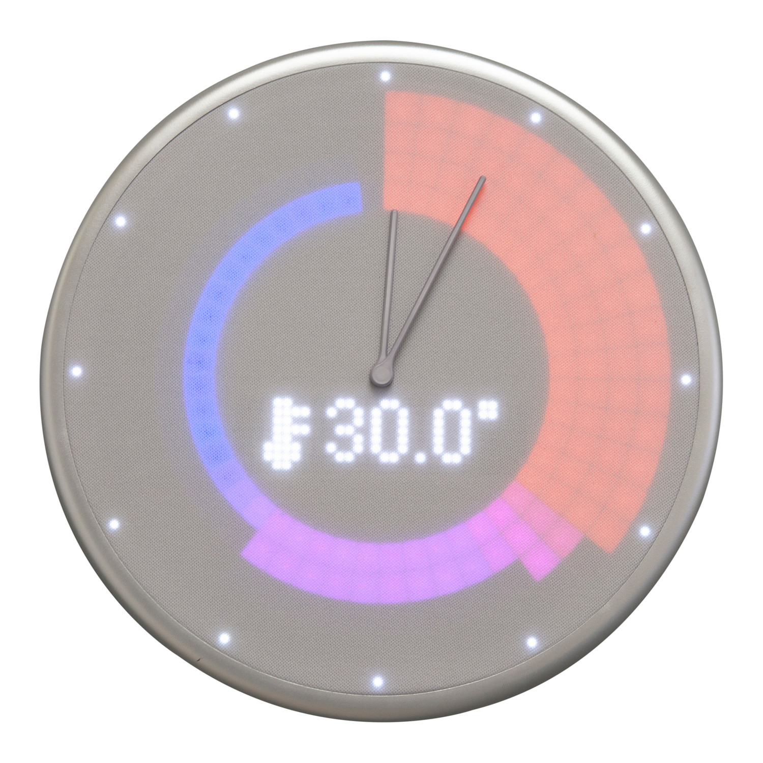 Glance Clock (Graphite) - Glance Clock - Touch of Modern