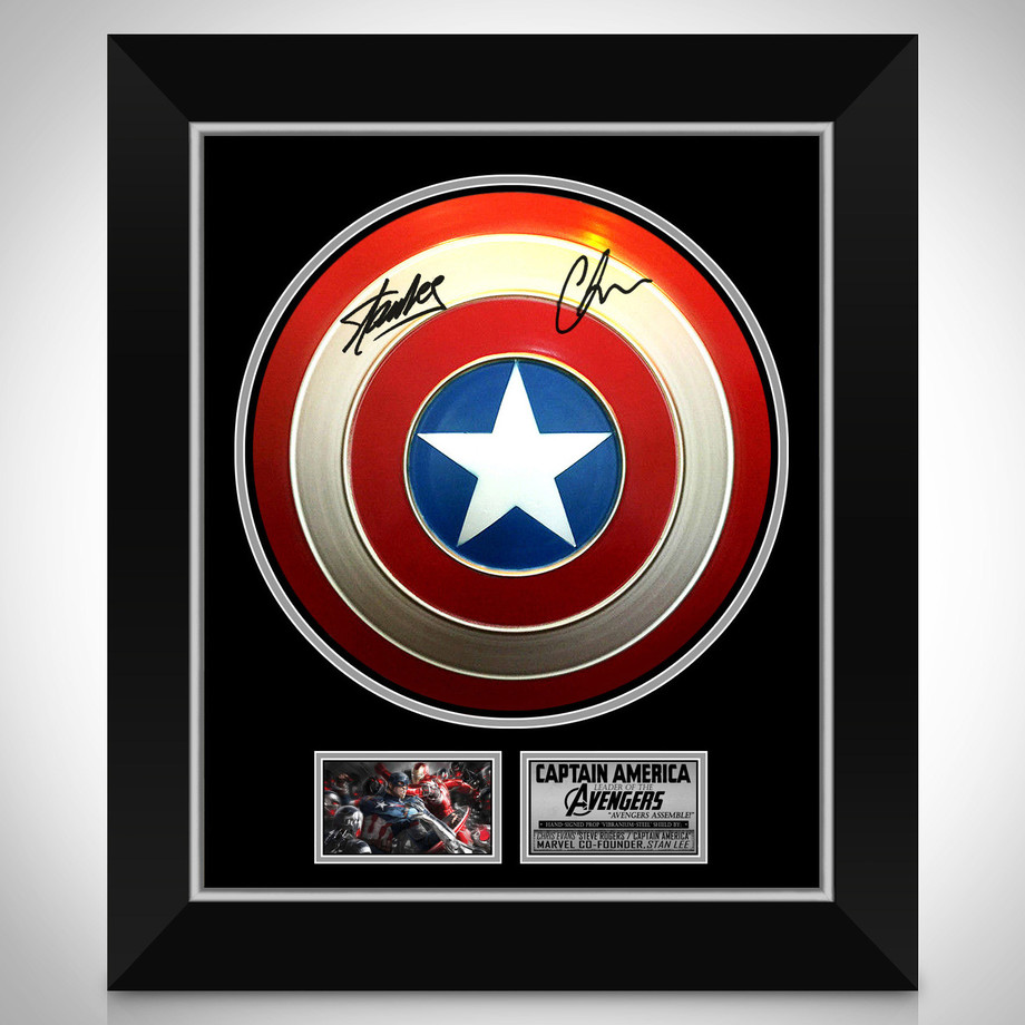 Signed Marvel Memorabilia By RARE-T - Featuring Captain Marvel - Touch ...
