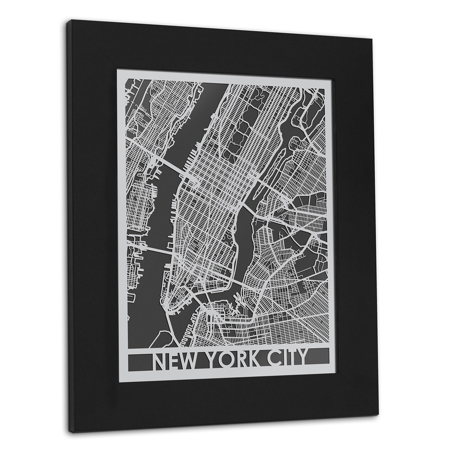 Cut Maps - Frame Your City - Touch of Modern