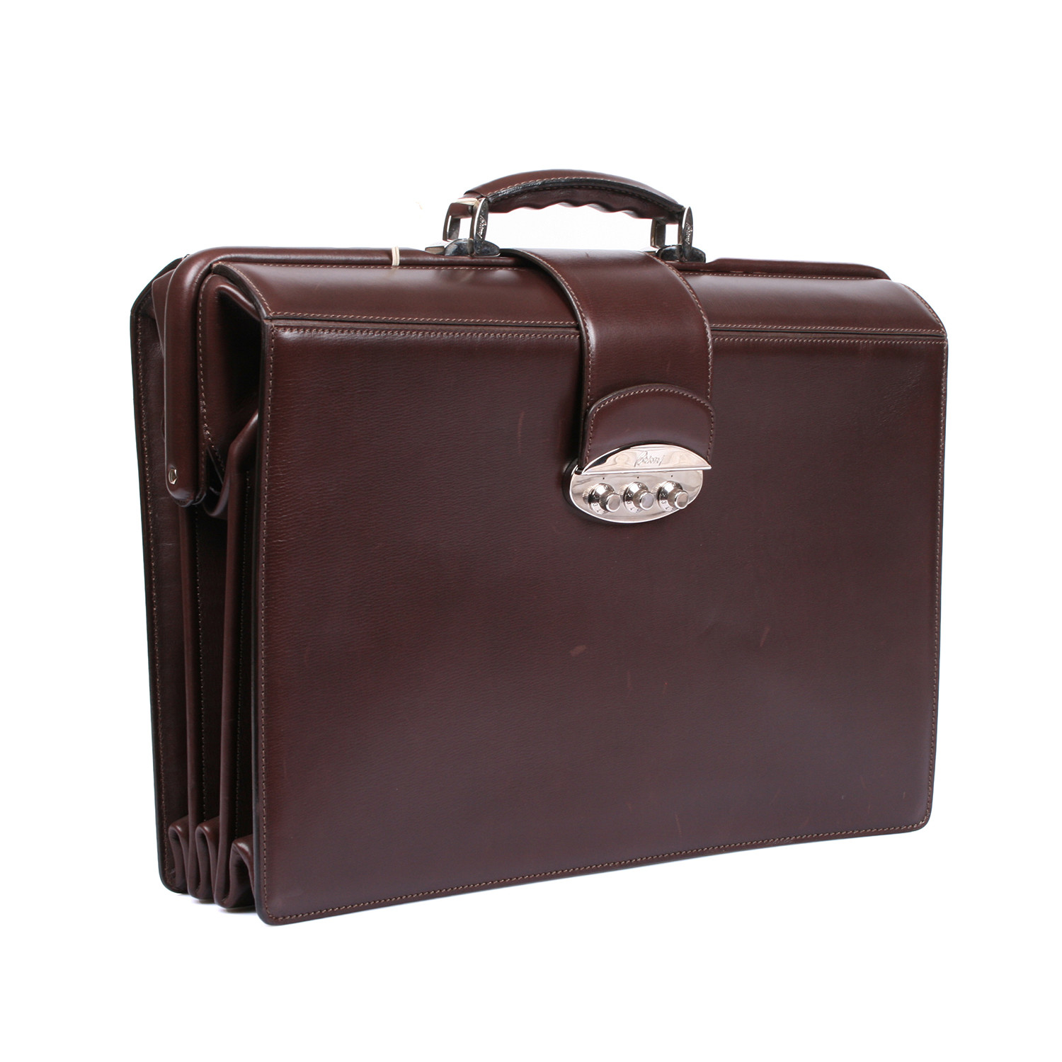 Briefcase // Brown - Brioni - Touch of Modern