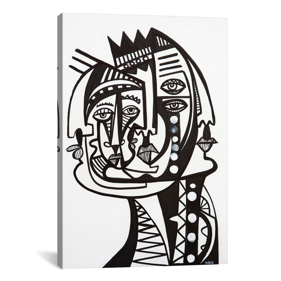 Gabe Weis - Cubist-Inspired Portraits On Canvas - Touch of Modern