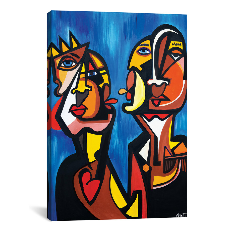 Gabe Weis - Cubist-Inspired Portraits On Canvas - Touch of Modern