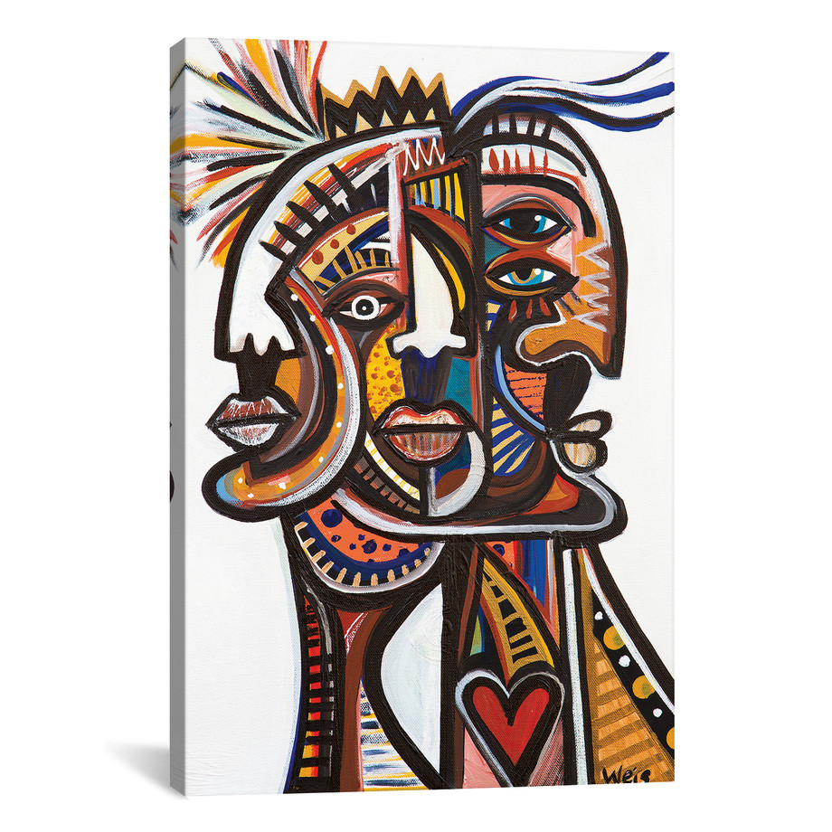 Gabe Weis - Cubist-Inspired Portraits On Canvas - Touch of Modern