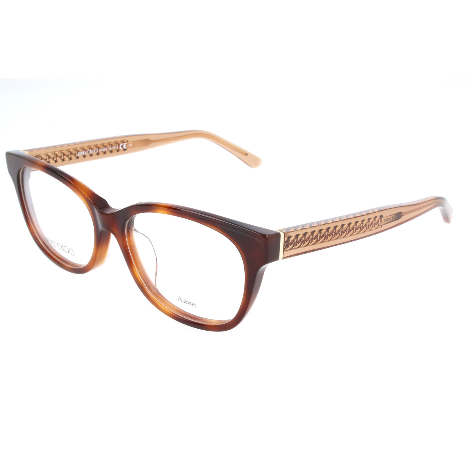Jc198 F Xlt Optical Frames Havana Beige Jimmy Choo Touch Of Modern