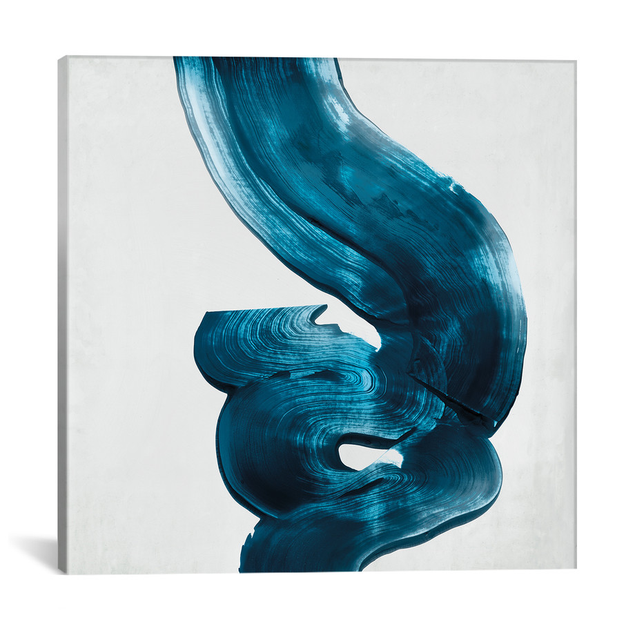 Abstract in Indigo - Dynamic Wall Art Inspired By Blue Tones - Touch of ...