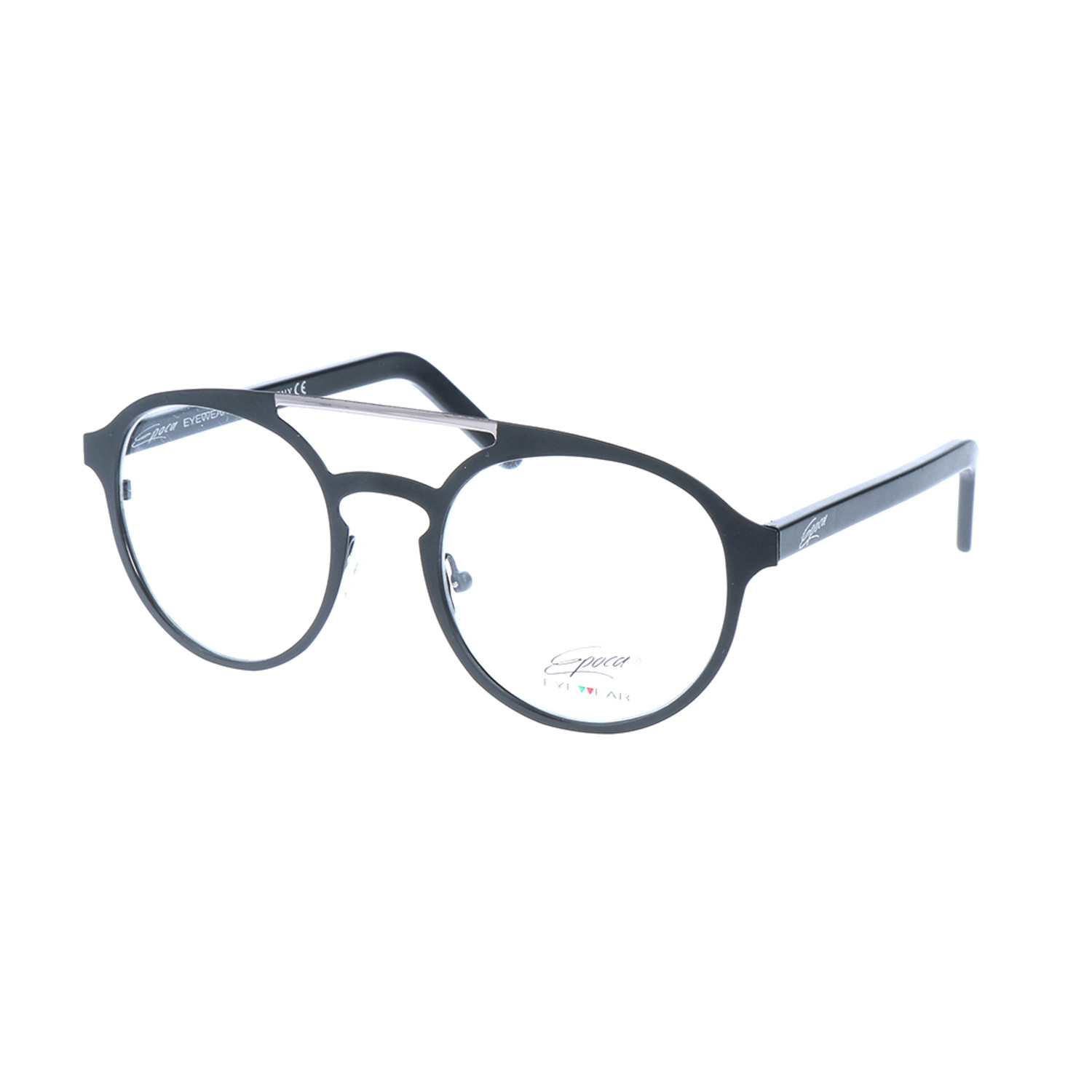 Unisex E1036 Optical Frames // Matte Black - Epoca - Touch of Modern
