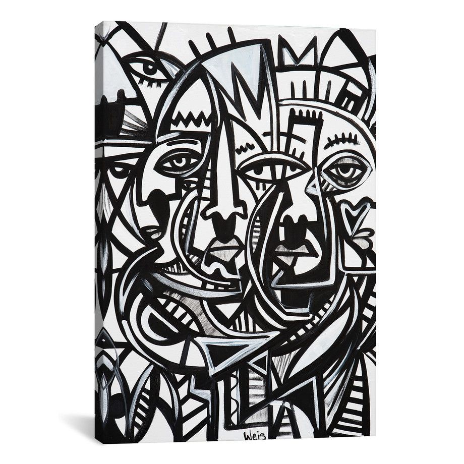 Gabe Weis - Cubist-Inspired Portraits On Canvas - Touch of Modern