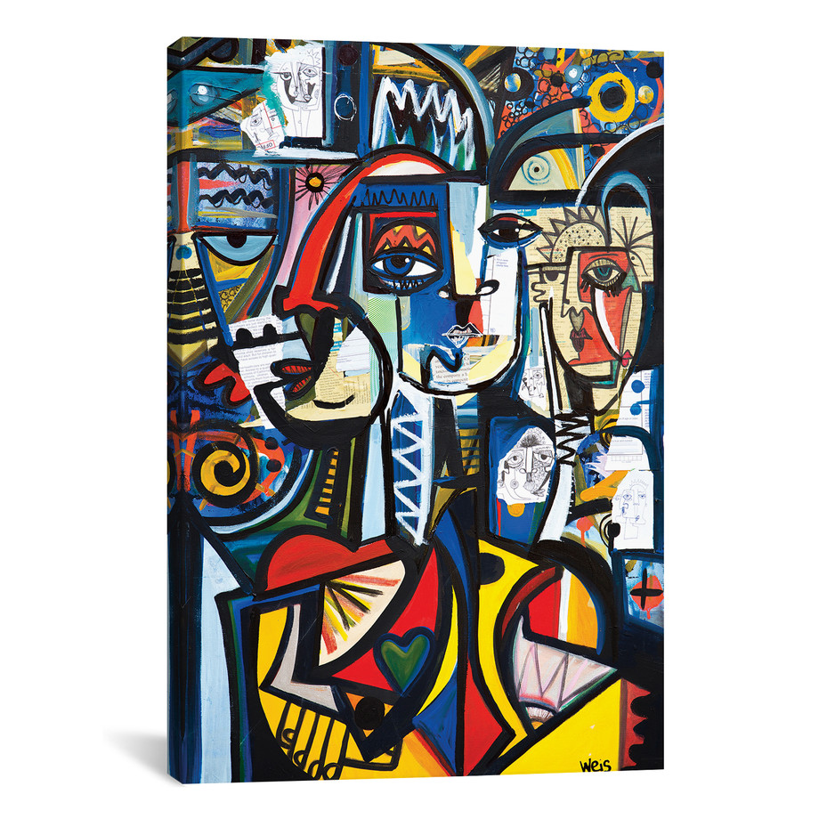 Gabe Weis - Cubist-Inspired Portraits On Canvas - Touch of Modern