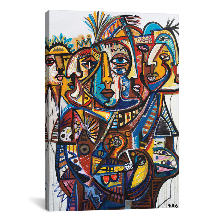 Gabe Weis - Cubist-Inspired Portraits On Canvas - Touch of Modern