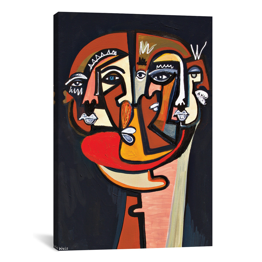Gabe Weis - Cubist-Inspired Portraits On Canvas - Touch of Modern