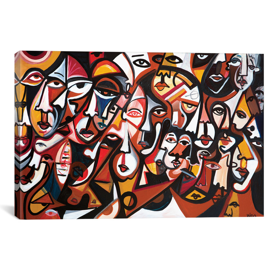 Gabe Weis - Cubist-Inspired Portraits On Canvas - Touch of Modern