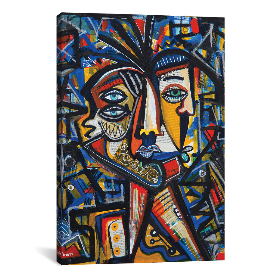 Gabe Weis - Cubist-Inspired Portraits On Canvas - Touch of Modern