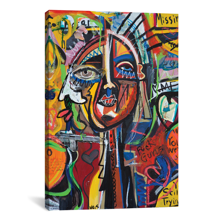 Gabe Weis - Cubist-Inspired Portraits On Canvas - Touch of Modern