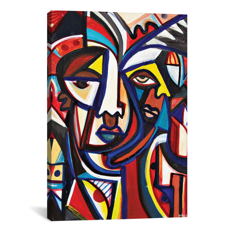 Gabe Weis - Cubist-Inspired Portraits On Canvas - Touch of Modern