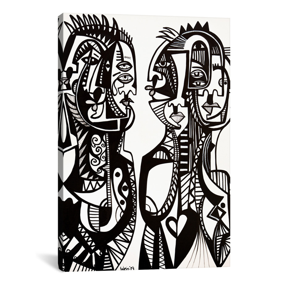 Gabe Weis - Cubist-Inspired Portraits On Canvas - Touch of Modern