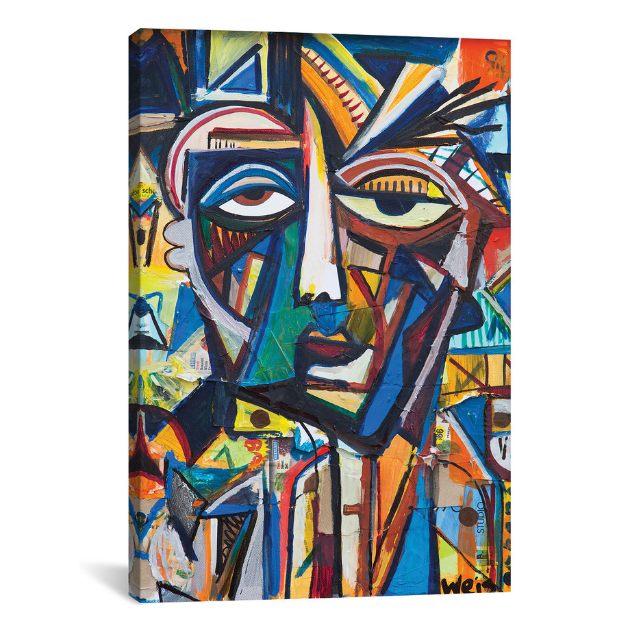 Gabe Weis - Cubist-Inspired Portraits On Canvas - Touch of Modern