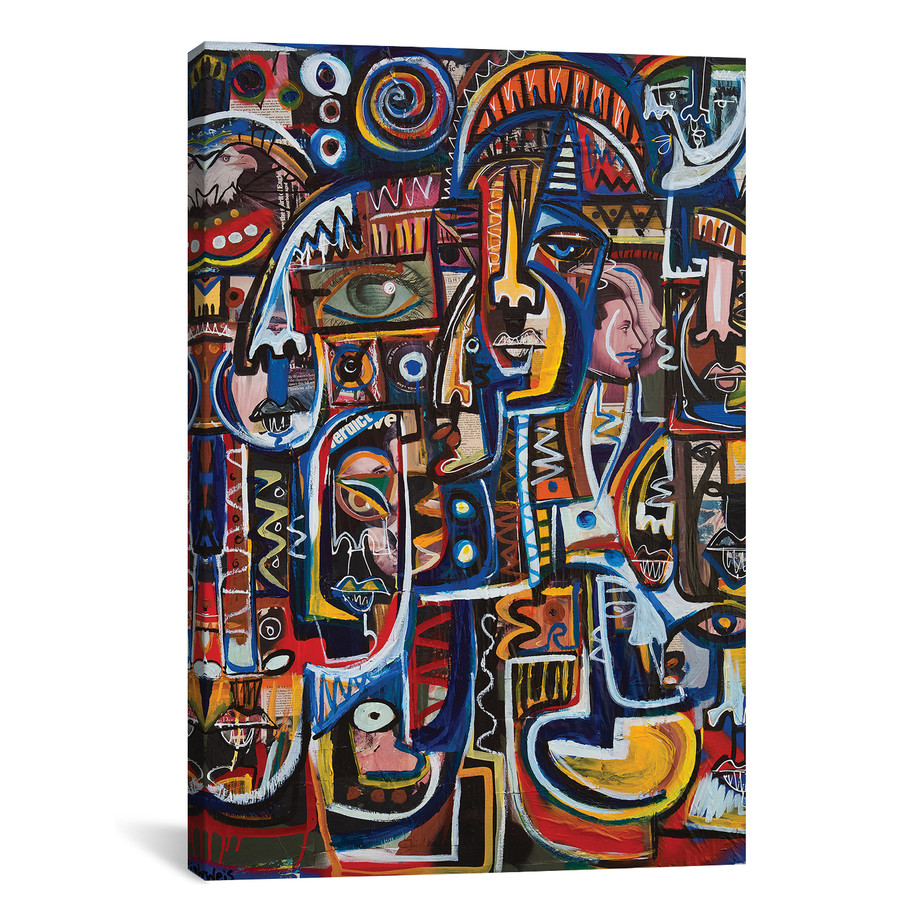 Gabe Weis - Cubist-Inspired Portraits On Canvas - Touch of Modern