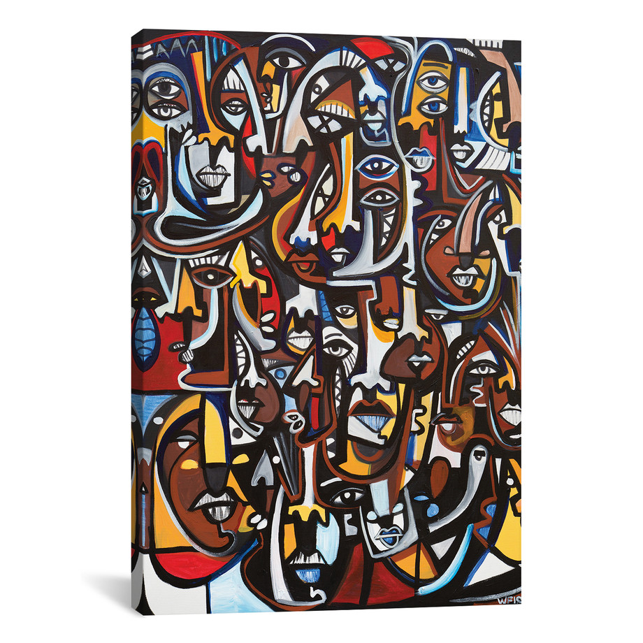 Gabe Weis - Cubist-Inspired Portraits On Canvas - Touch of Modern