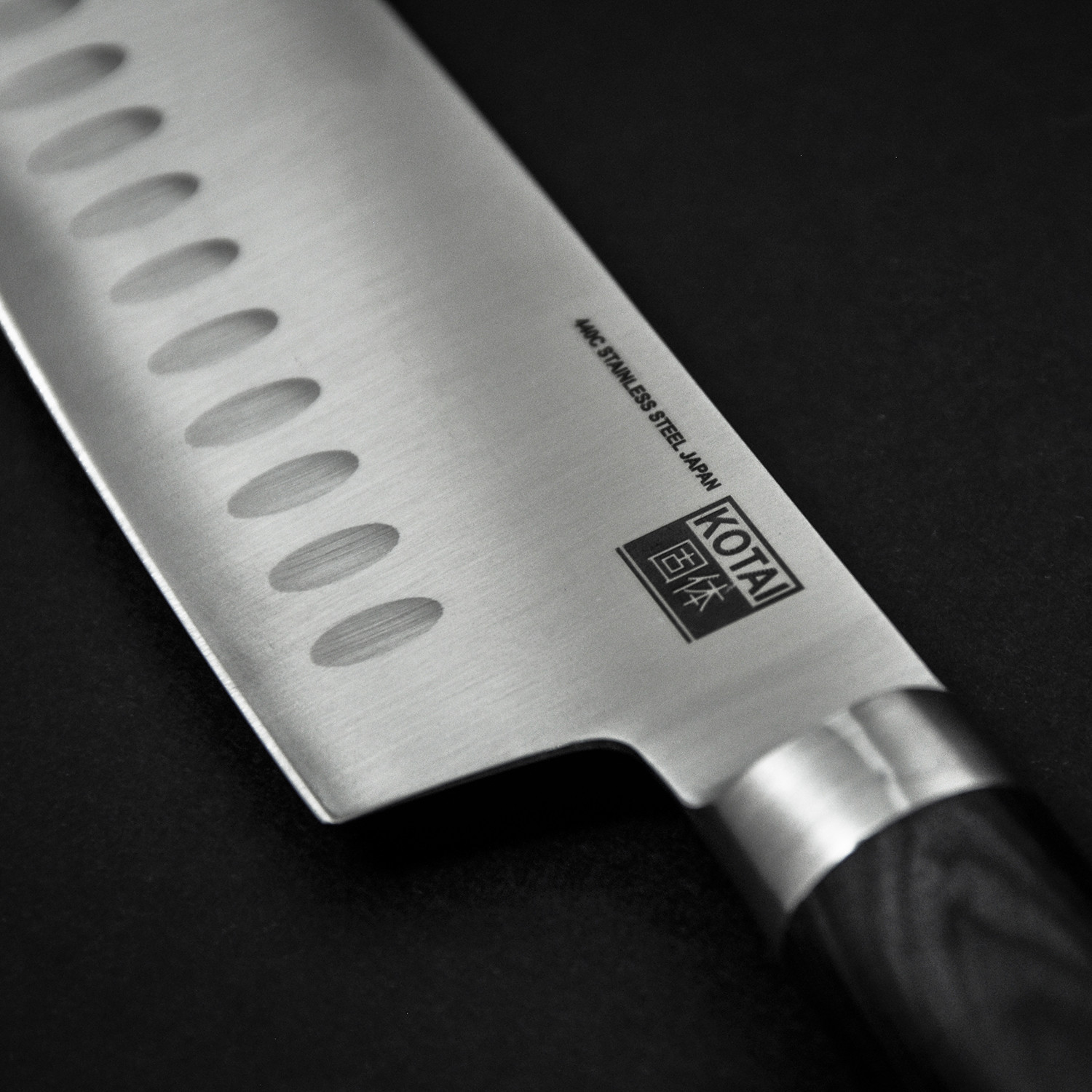 Kotai Santoku // 7" Chef Knife // Scalloped Blade - KOTAI - Touch of Modern