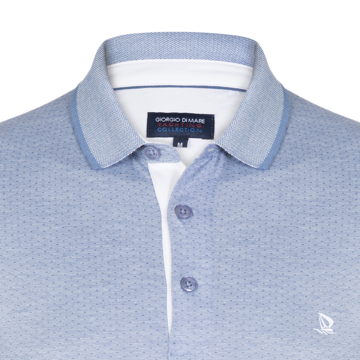 Henry Short-Sleeve Polo Shirt // Indigo (XL) - Giorgio di Mare // Burak ...