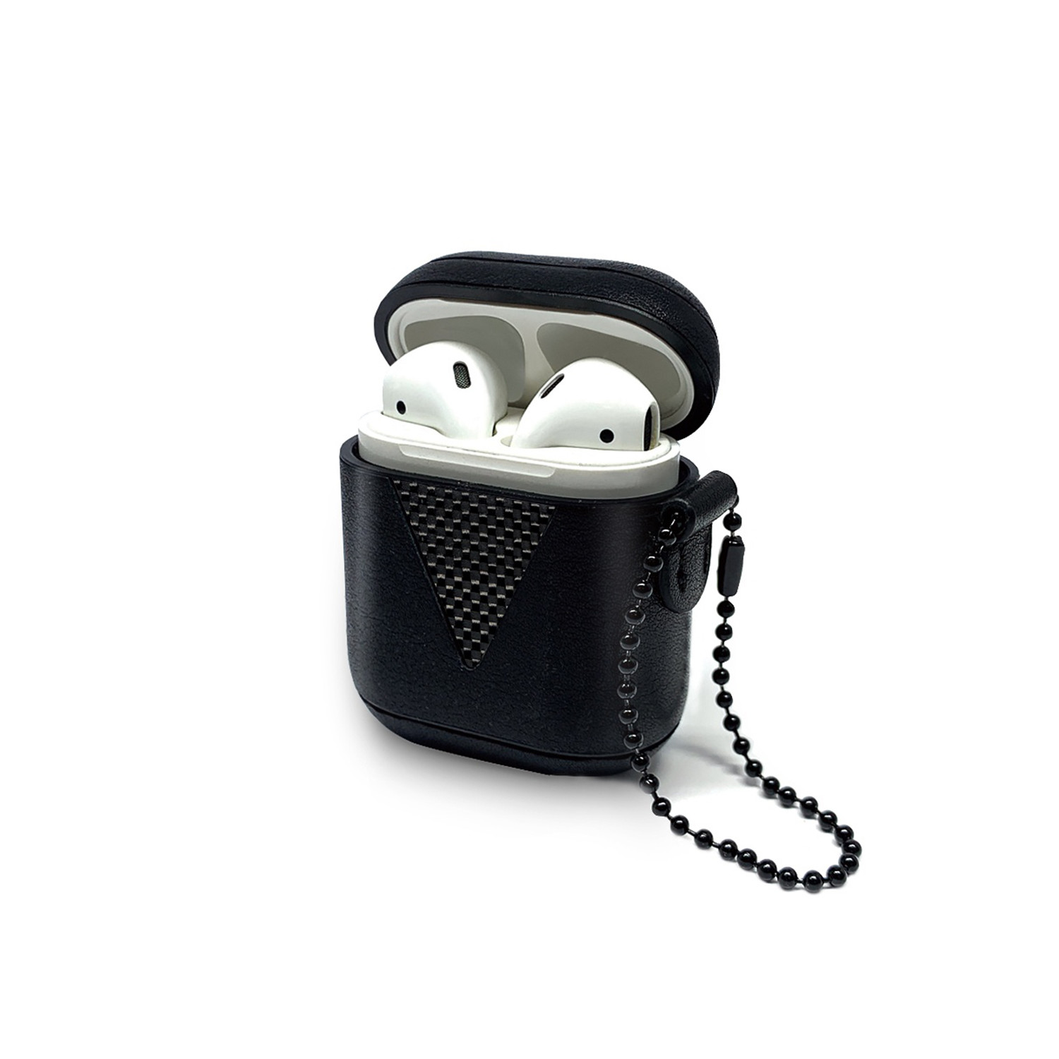 HoverPod Napa + Carbon Fiber AirPods Case // Black - MON CARBONE - Touch of Modern