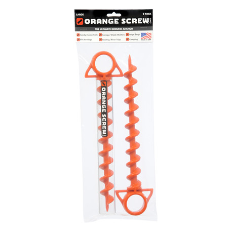 Orange Screw - The Ultimate Ground Anchor - Touch of Modern