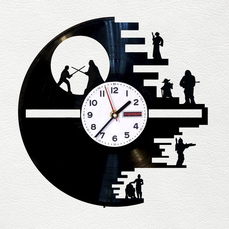 Vinyl Record Lights - LED Clocks Made From Vinyl Records - Touch of Modern